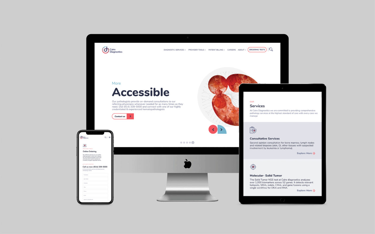 Cairo Diagnostics Rebranding | Designframe
